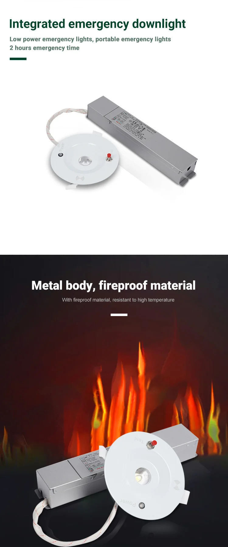 5w Non-maintained Rechargeable Driver Power Supply Ceiling Recessed ...