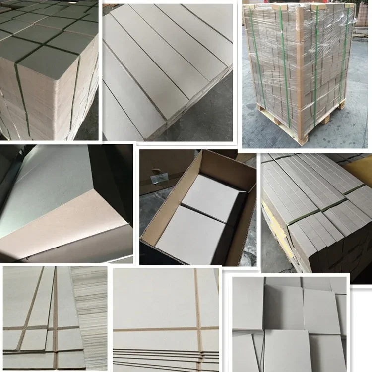 Recycled Pulp Laminated Grey Board - Ideal for Gift & Craft
