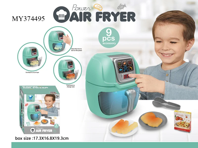 Funny Plastic Simulation Air Fryer Household Equipment Mini Kitchen ...