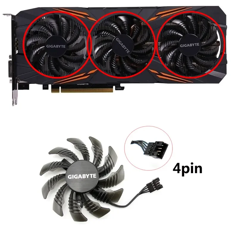 Graphics Card P104-100 - 8GB GDDR5 for Gaming & Workstations