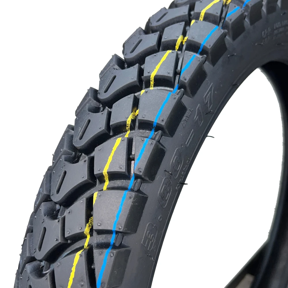 Motorcycle Tire TL 3.00-17 Tubeless Tire - Durable & Reliable