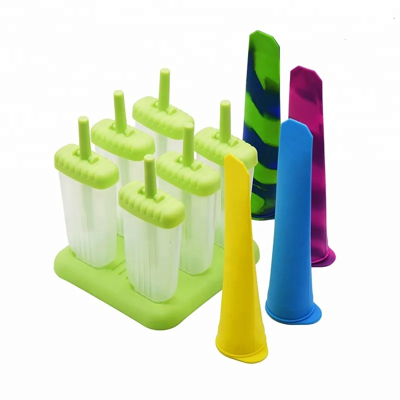 High Quality Easy Release Custom Pop Machine Ice Lolly Plastic Silicone ...