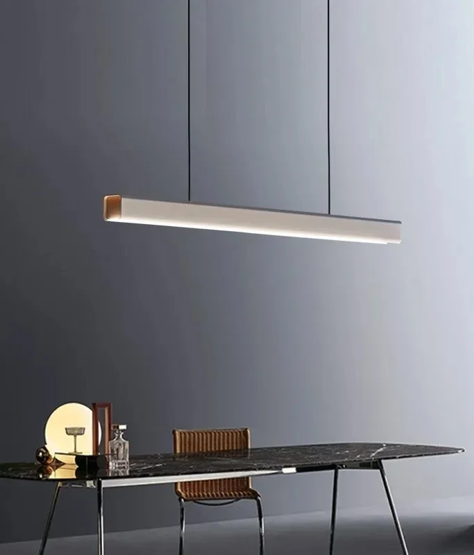 Linear Pendant Lights Modern Linear Strip Led Pendant Lamp Hanging ...