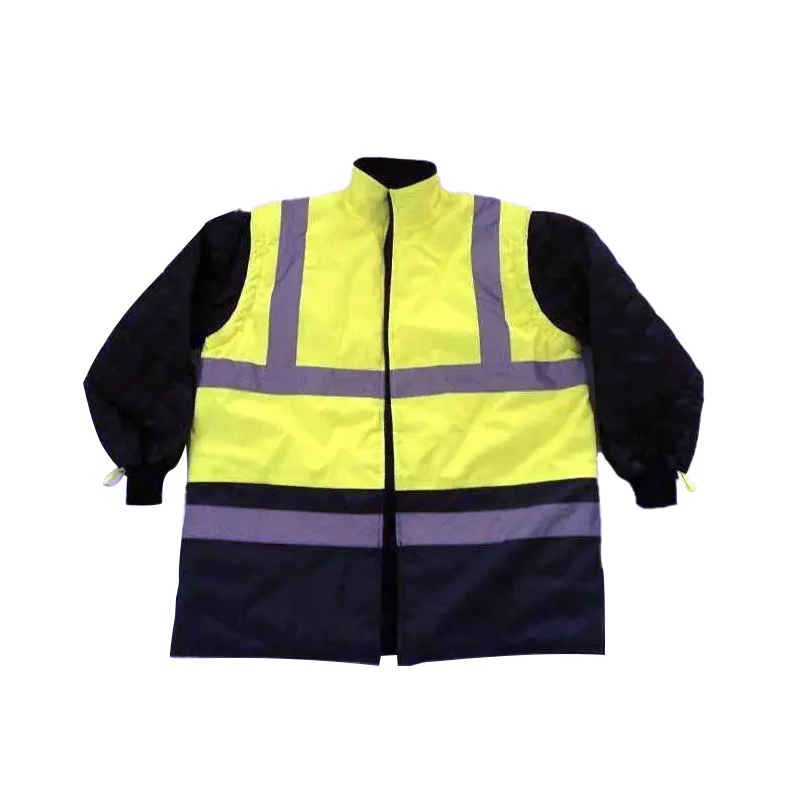 Custom Reflective Jacket Long Sleeve Safety Shirt Reflective Safety ...