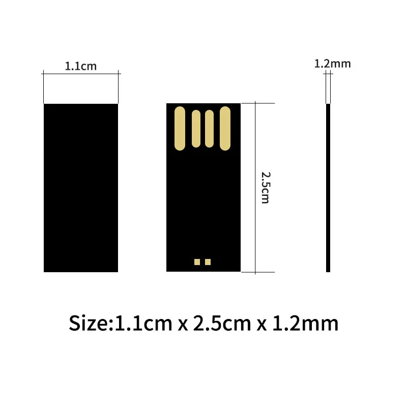 Customized 4gb 8gb 16gb 32gb 64gb Memory Micro USB Interface Type C ...