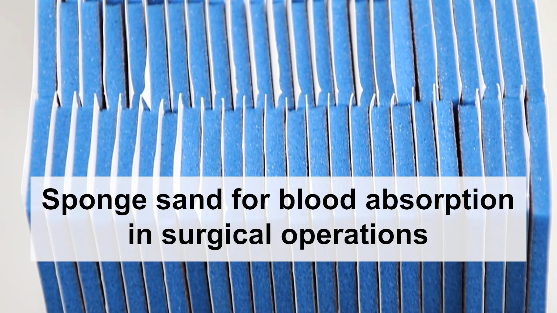 Flexible Foam Pad 1/2 Inch Small Square Pva Back Velvet Sand Pads ...