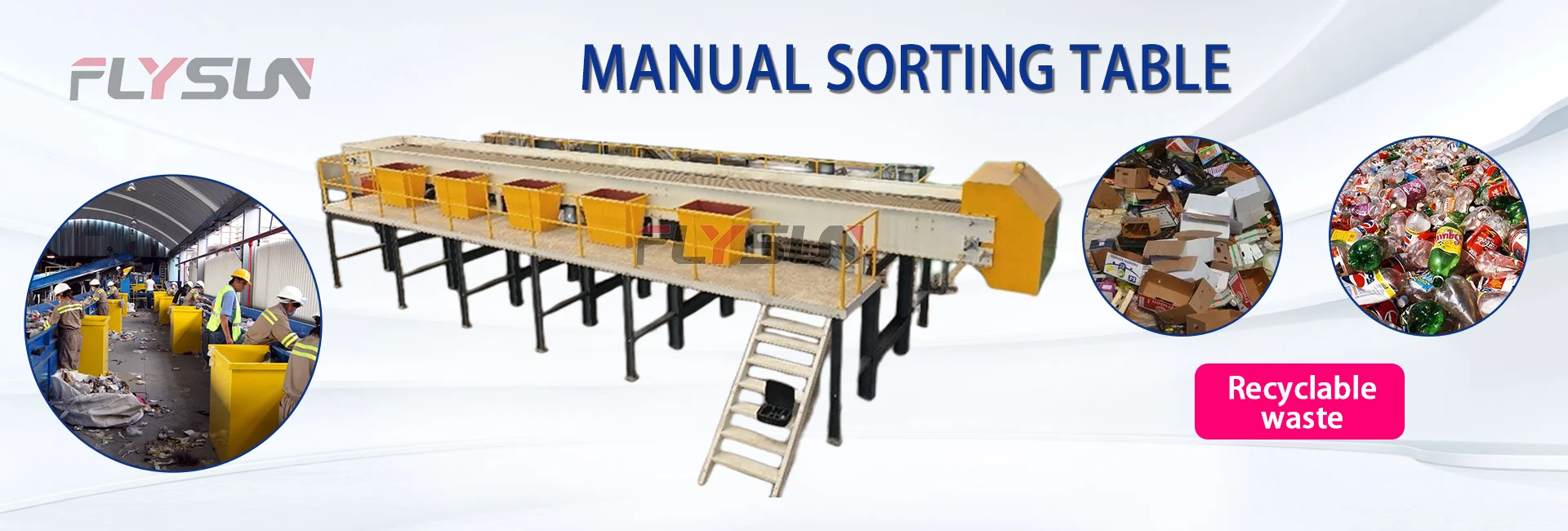 FLYSUN Organic Waste Recycling Machine - Efficient Sorting
