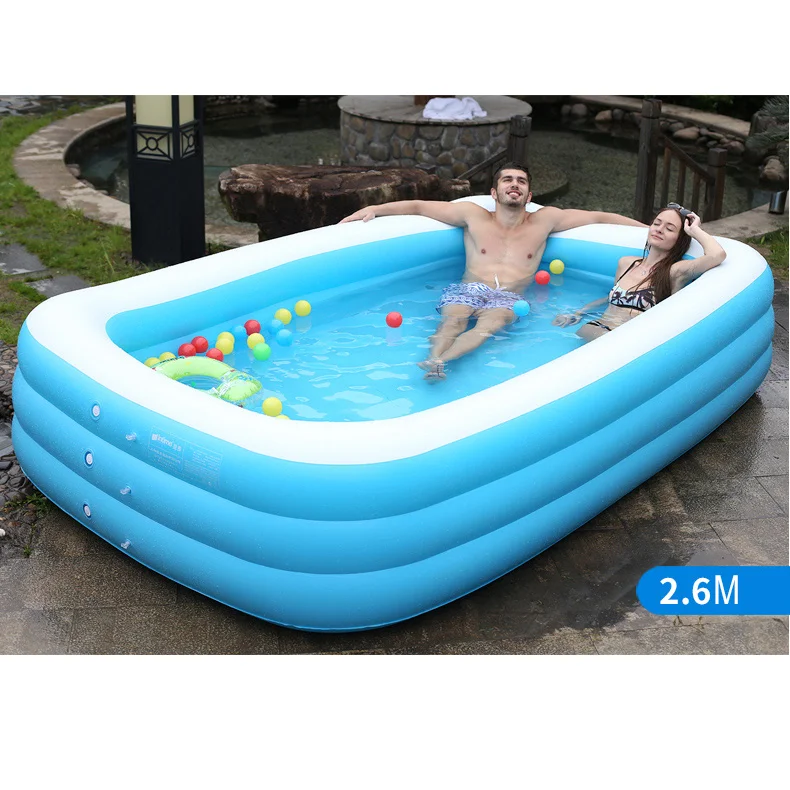 Collapsible Pvc Inflatable Pool Swimming Outdoor Swimming Pool For ...
