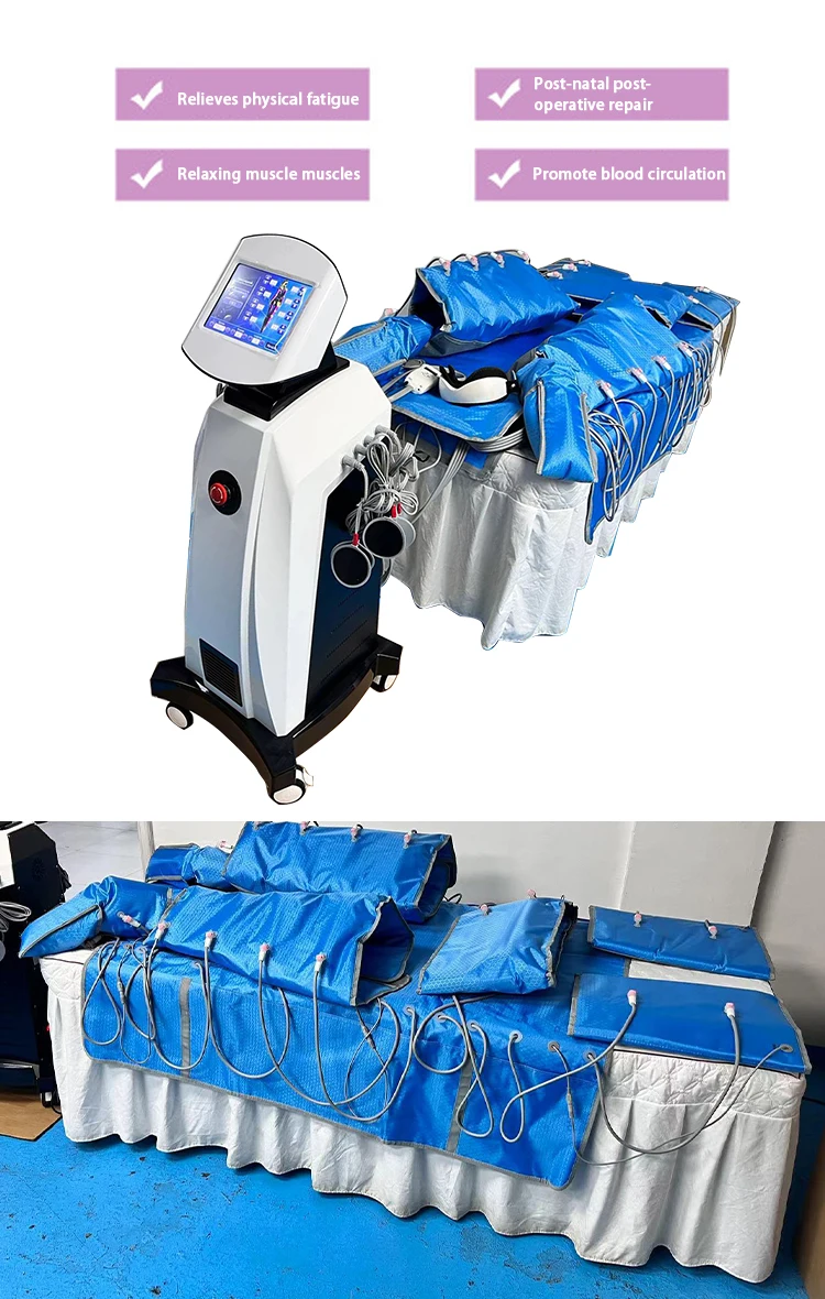 2026 Hot sale lymphatic drainage air pressure detox lymphedema pumps ...