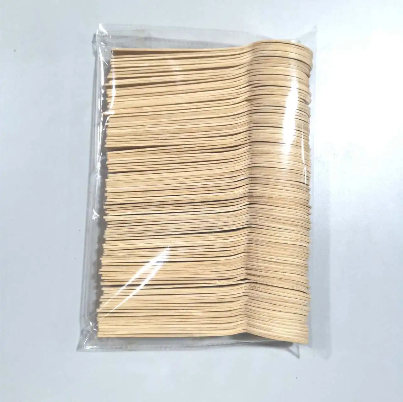 High Quality Organic Natural Disposable Bamboo Cutlery / Flatware Set ...