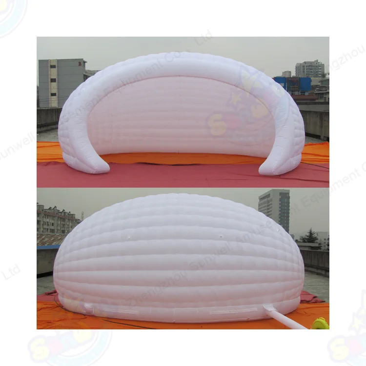 Outdoor white Inflatable shell tent,inflatable lounge tent,Inflatable ...