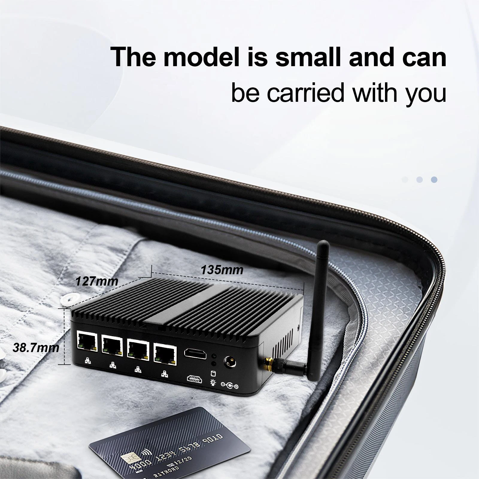 Oem Firewall Computer J4215 Single Channels 4 Lan Desktop 4k Display 6 ...