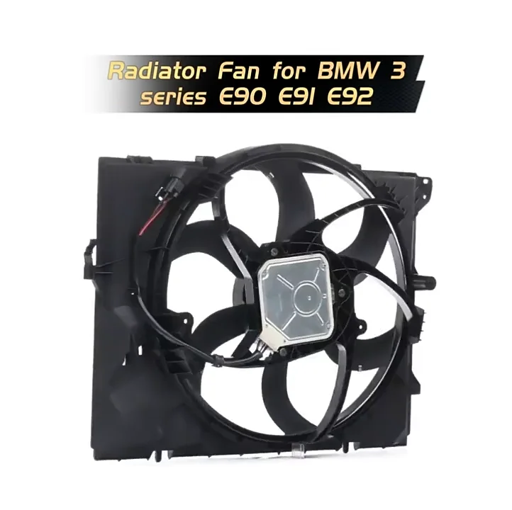17117590699 Radiator Cooling Fan Assembly For 128i 325xi 328i 328i ...