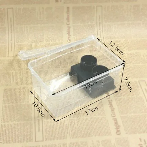 Transparent Reptile Cage Durable Square Snake Rack Reptile Habitat ...