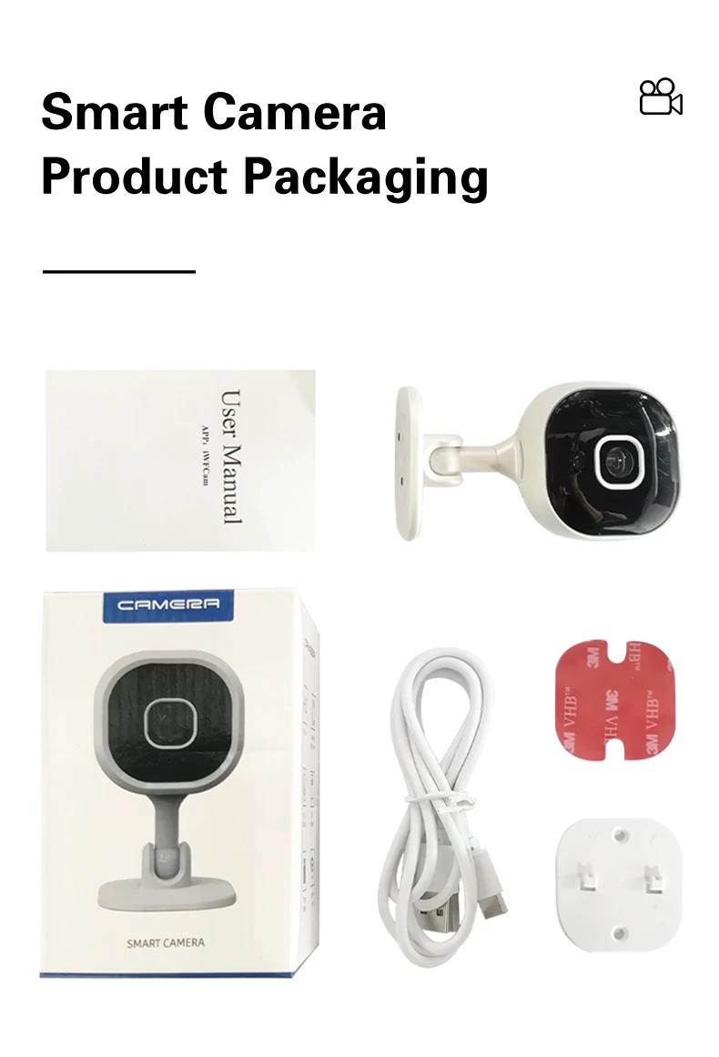 A3 Wifi Mini Camera - 1080P Smart Security with Night Vision