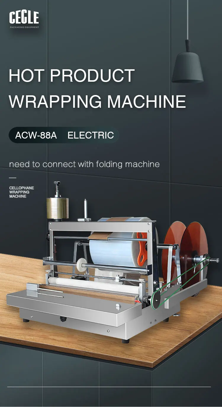 Acw-88a Automatic Cellophane Box Wrapping Machine - Buy Wrapping ...
