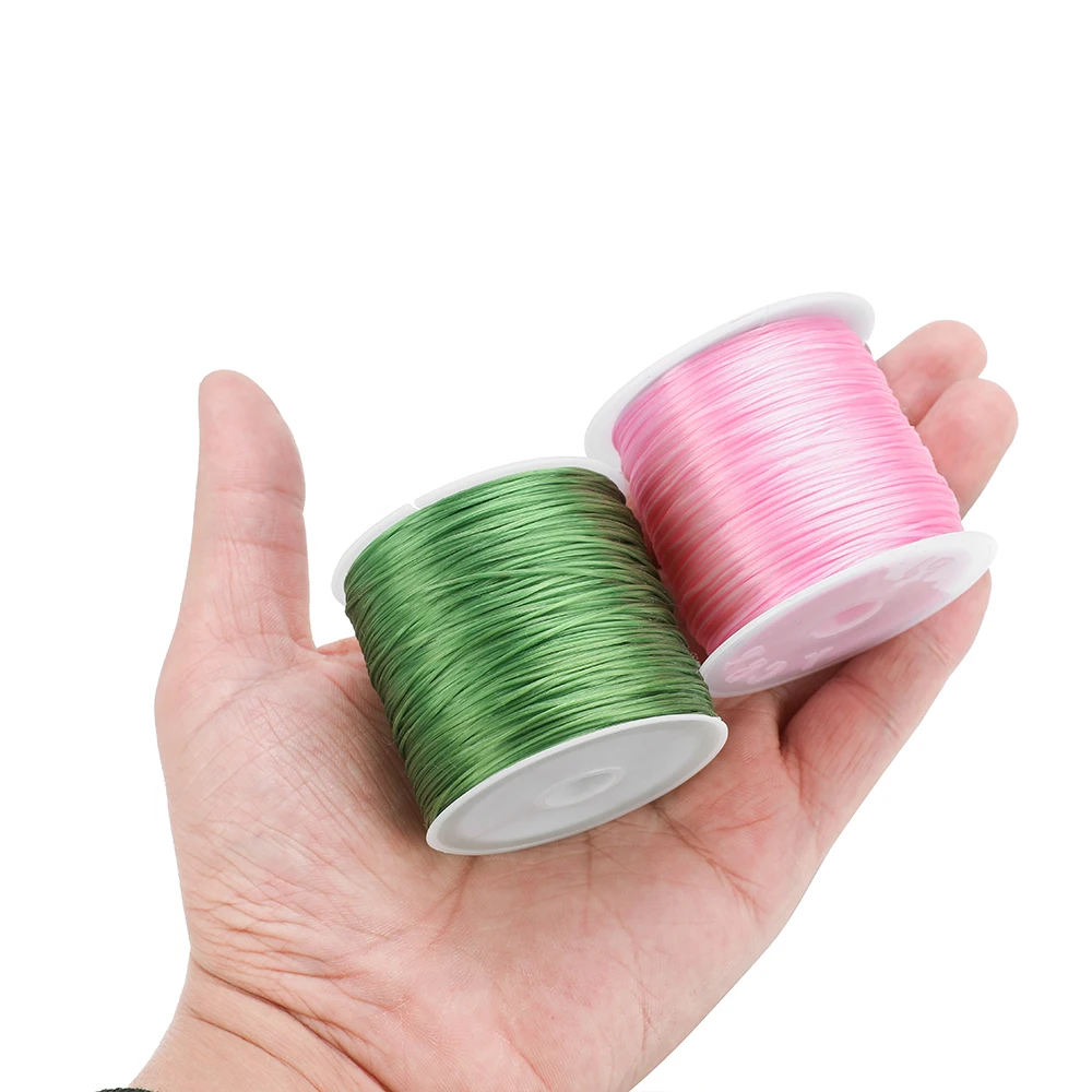 Elastic Stretchy String Thread Wire Necklace Beading Cord Diy Bracelet ...