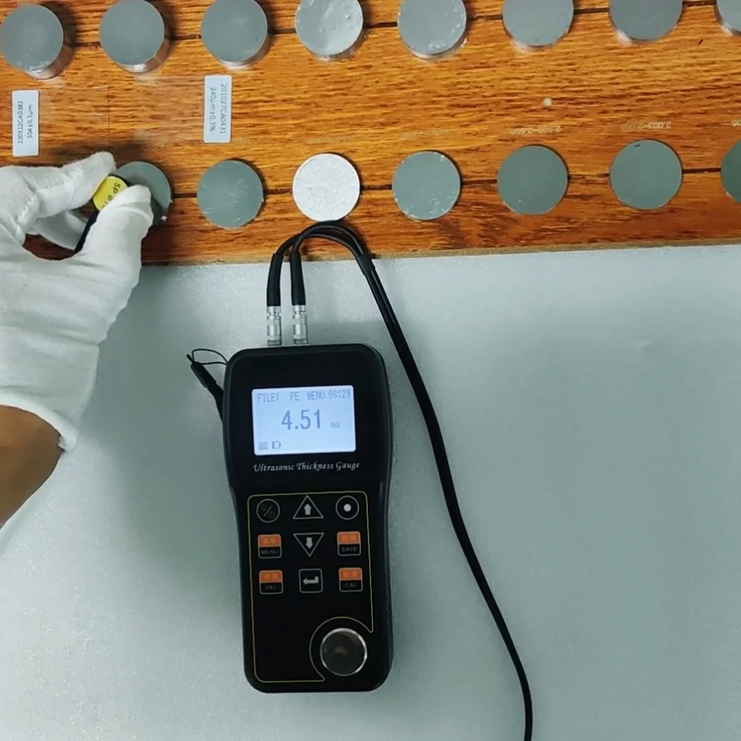 Ut200 Ultrasonic Thickness Gauge Non-destructive Through-coating ...