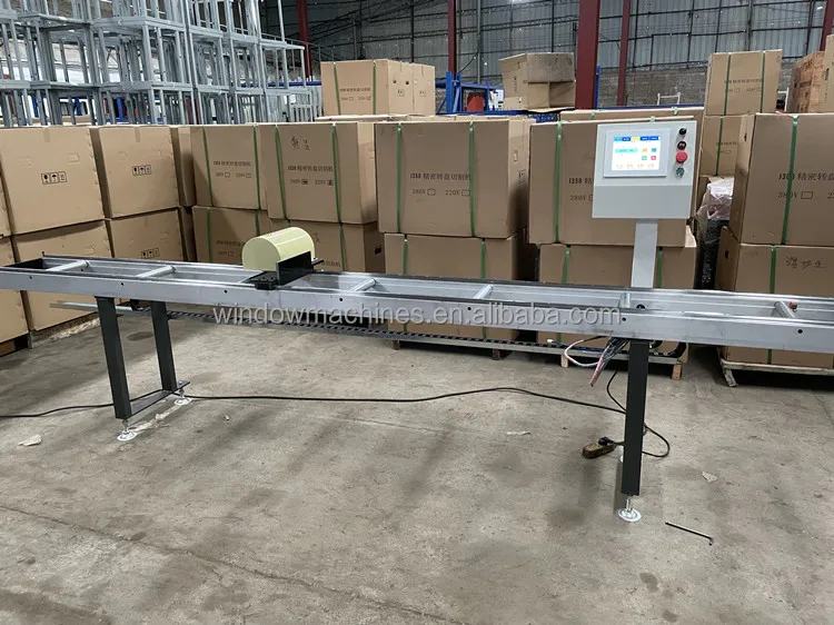 6meter Length Automatic Measuring Stop Moving CNC Work Table Device