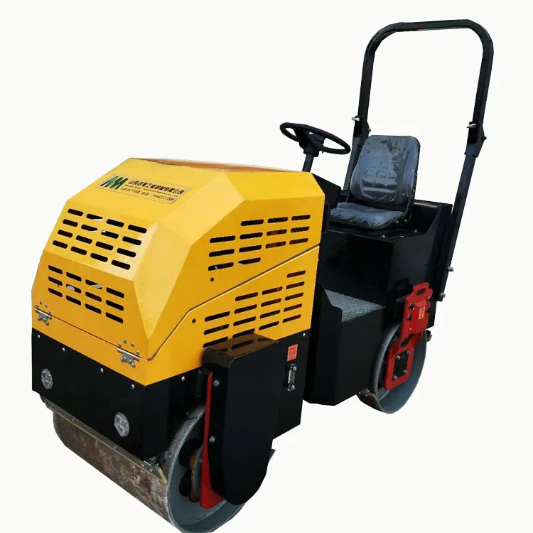 Alibaba.com: 1 Ton Double Drum Mini Vibratory Roller for Light ...