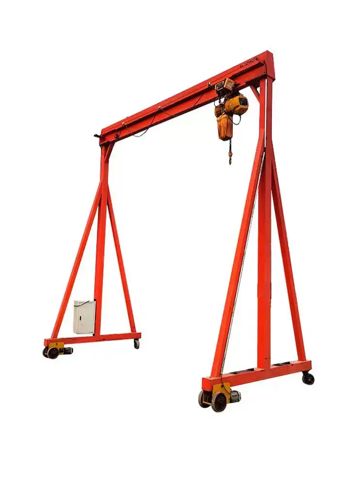 Crane Mobile 1 Ton 2 Tons Gantry Frame Single Beam Gantry Crane ...