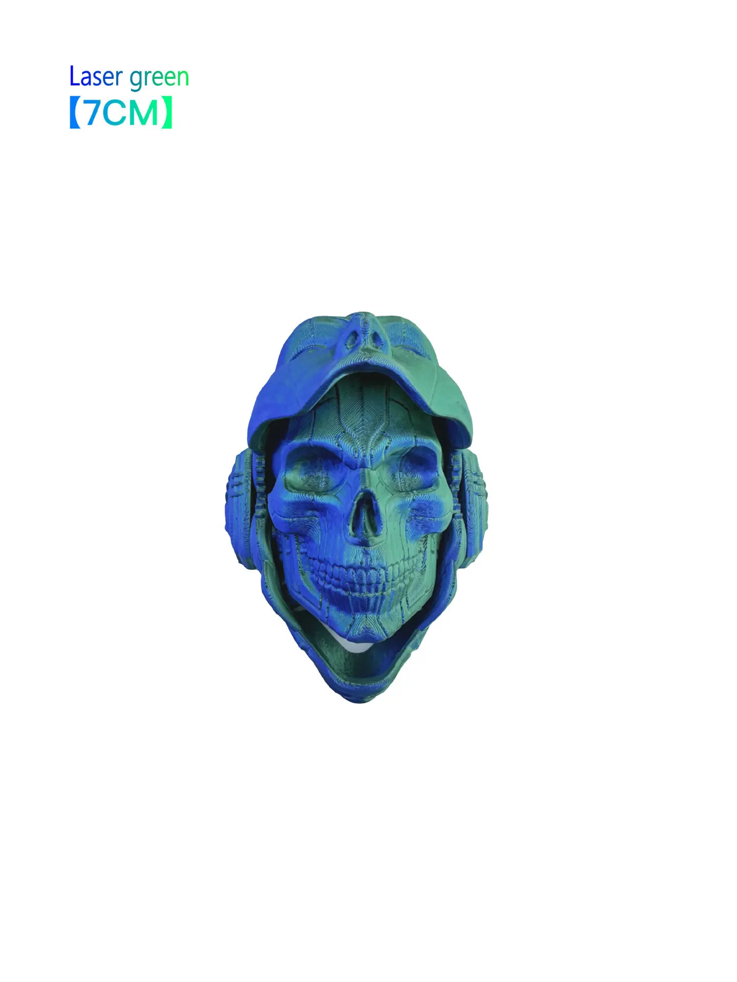 2024 New Trends Anime Figure Skull Style 3d Printed Fidget Toy Skull ...