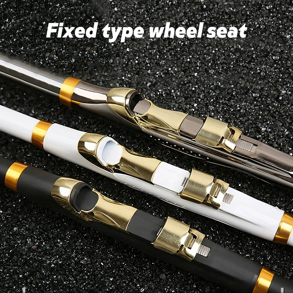 T300 All Carbon Fiber Rock Fishing Rod 2.7m-6.3m Telescopic Sea ...