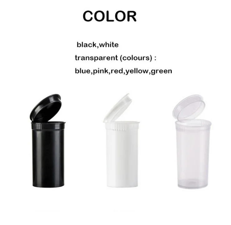 6 13 30 90 Dram Wholesale Plastic Pop Top Vials Plastic Pop Top Lids ...