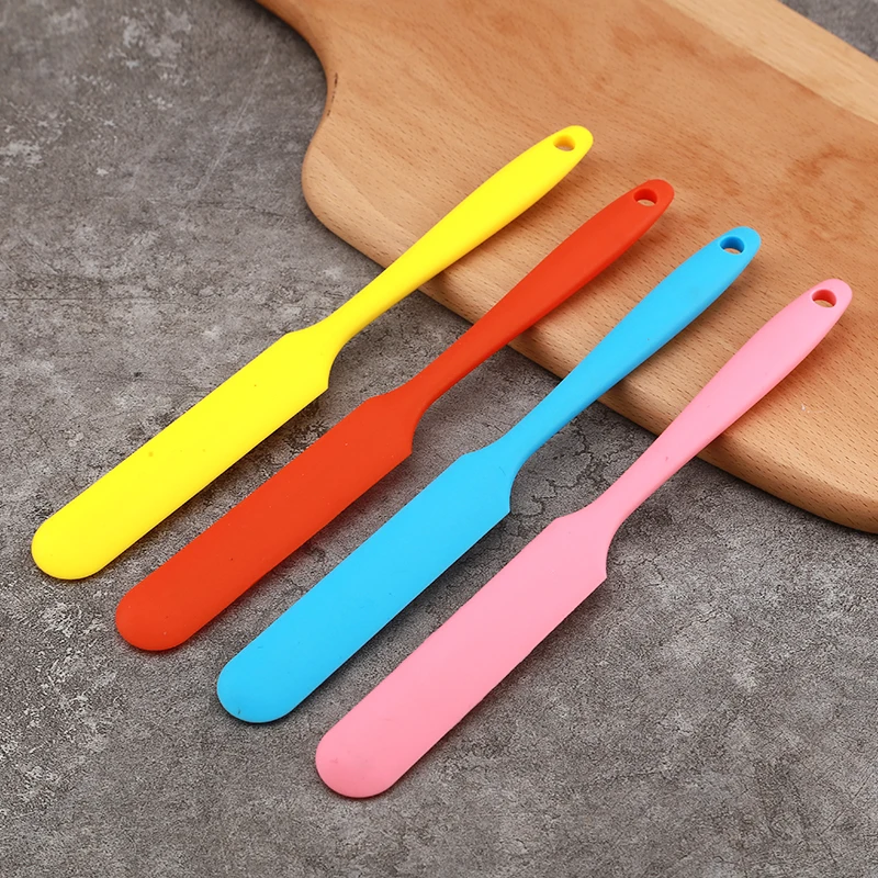 9.6-inch Seamless Integrated Design Cake Cream Long Handle Silicone ...