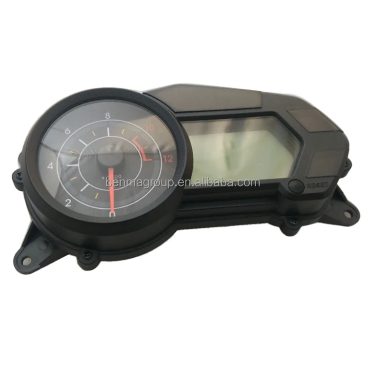Pulsar135 Spare Parts Motorcycle Digital Speedometer For Bajaj Pulsar ...