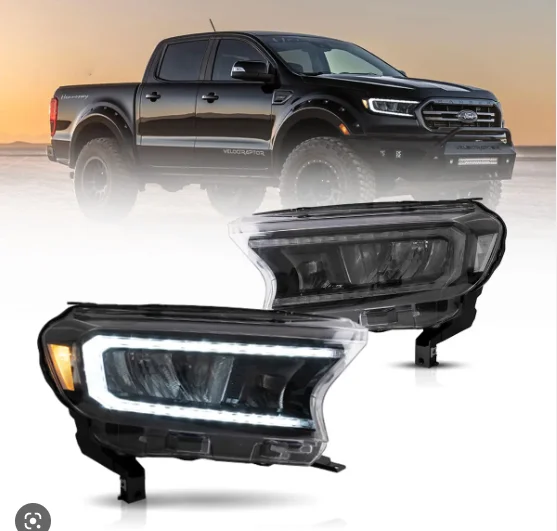 Full Led Headlamp Front Light Headlight For Ford Ranger T6 T7 T8 Xl Xlt ...