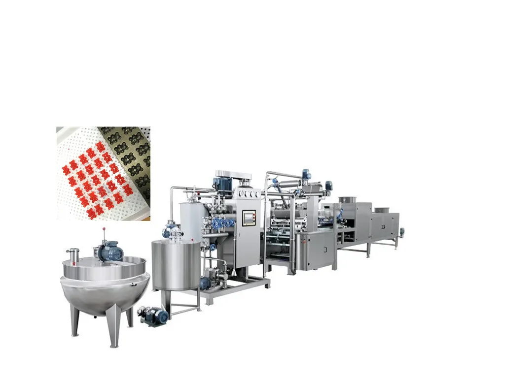 General Electricity Automatic Gummy Bear Candy Making Machines ...