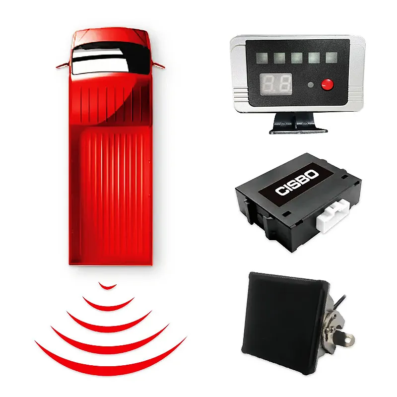 Forklift Reverse Sensor Warning System Anti Collision Radar Proximity ...