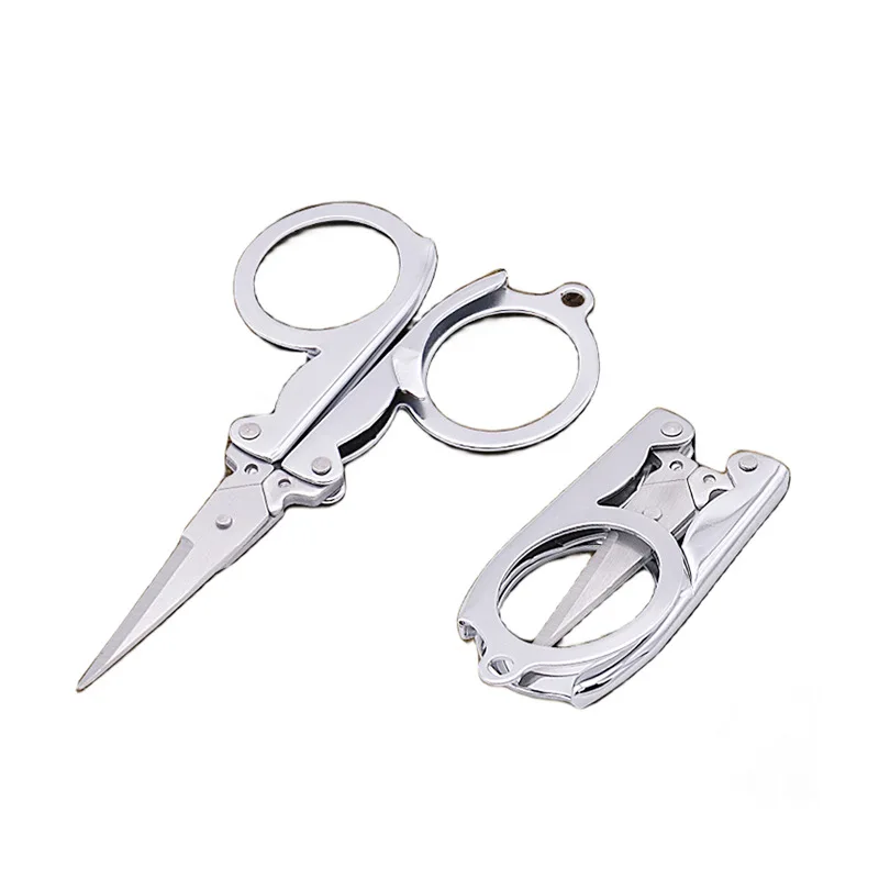 Stainless Steel Mini Folding Scissors High Quality Foldable Portable ...