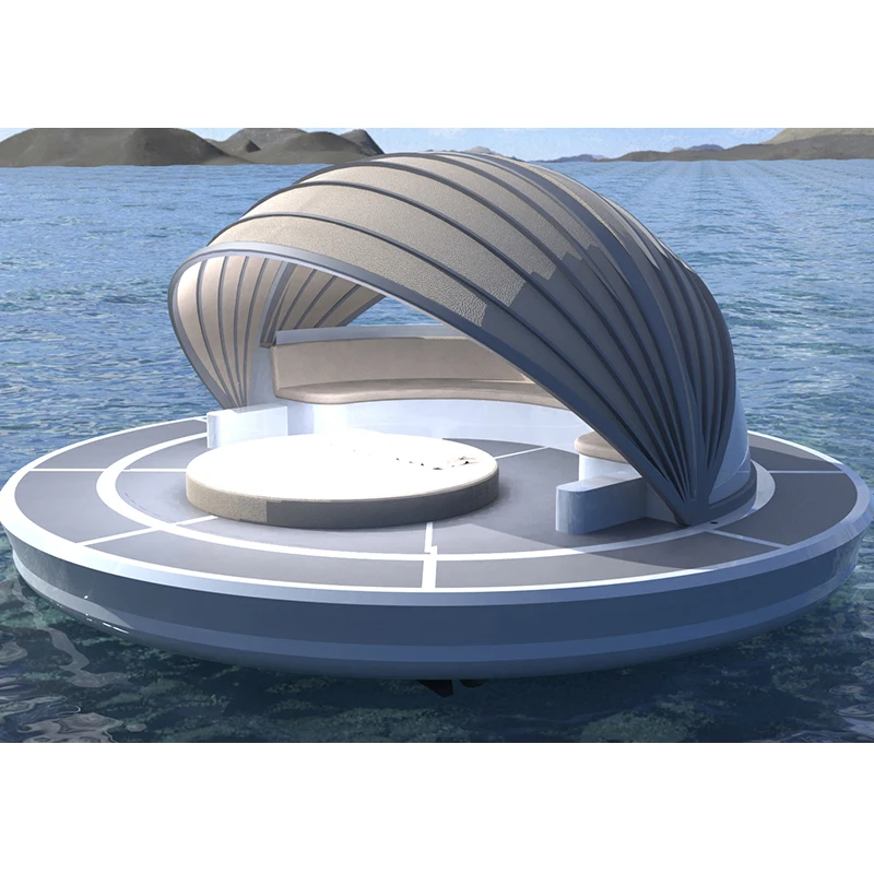 Floating Sleep Pod Floating Hotel Prefab House Hotel Capable Houseboat ...