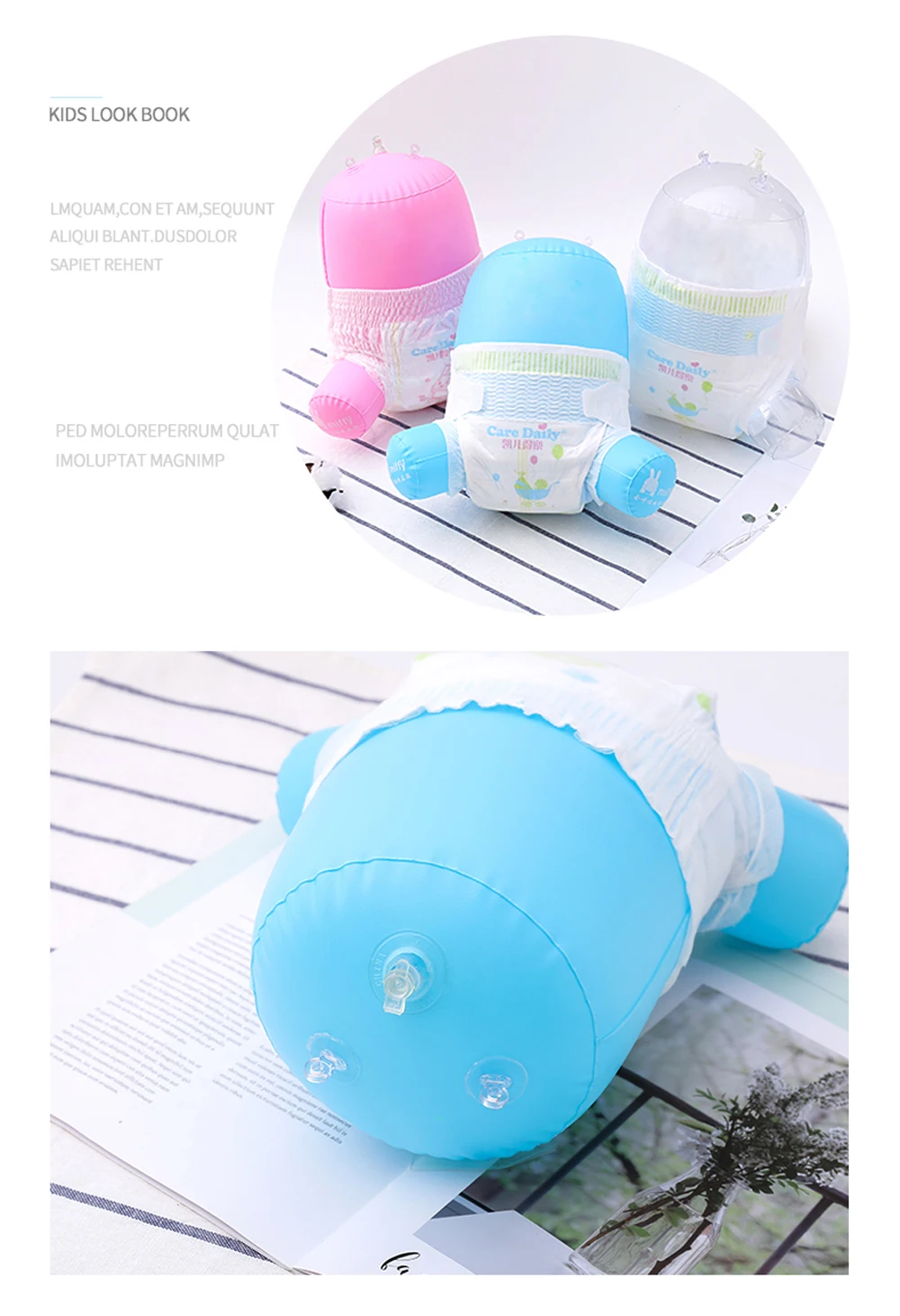 Inflatable Diaper Model - Perfect for Display & Education