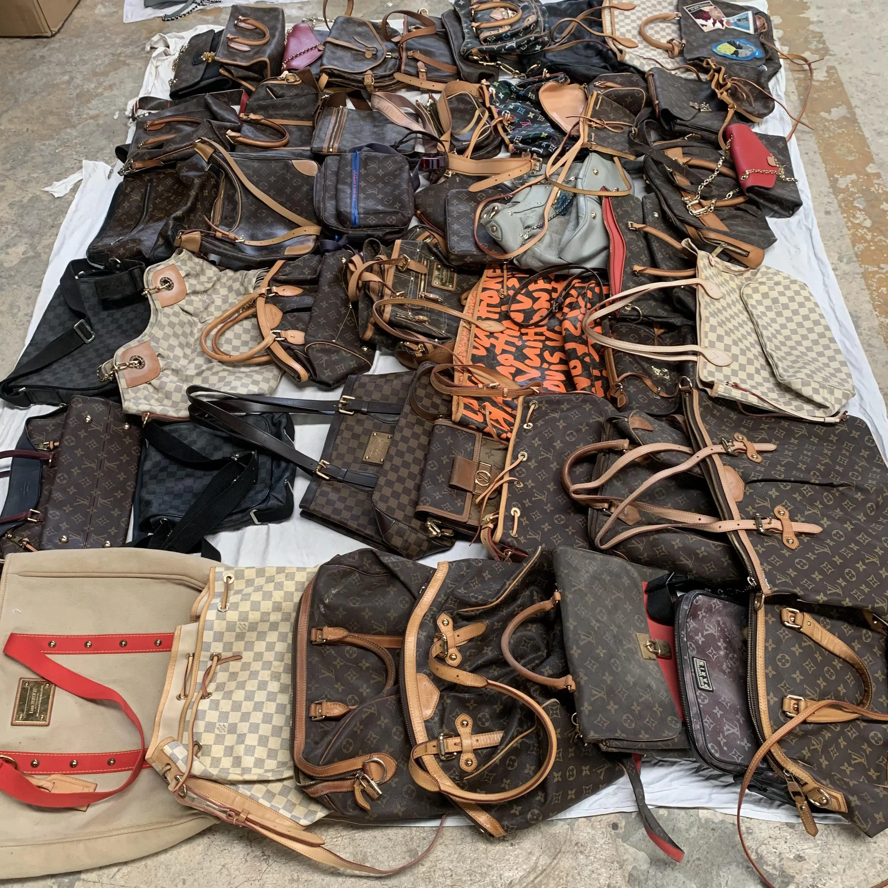 All Bags Have Number And Code Used Bags Wholesale Code Inside - Buy ...