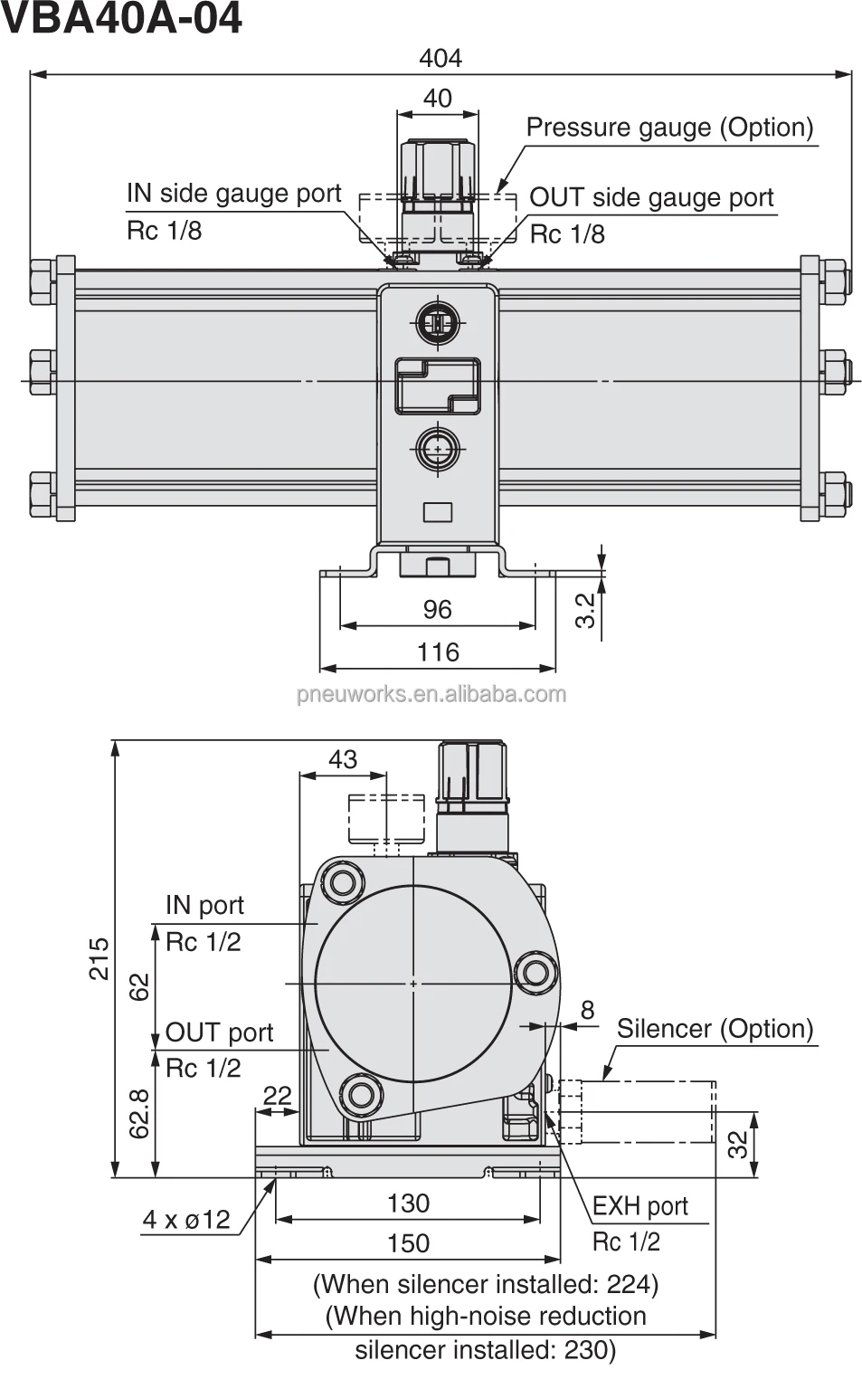 SMC VBA40A-04 VBA40A-04GN Booster Regulator - Reliable Performance
