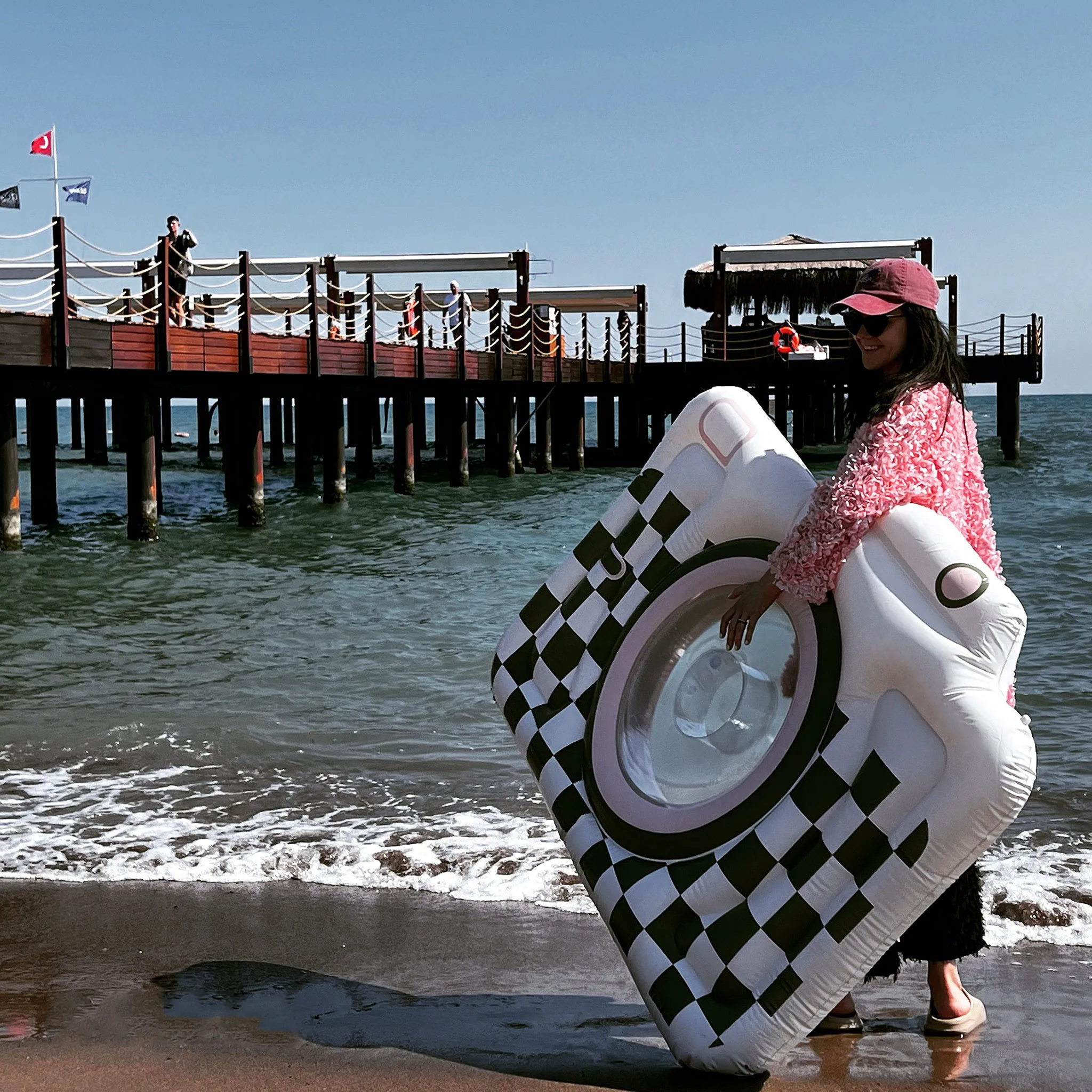 Inflatable Pontoons, Sumptuous Sun Loungers, Create Your Own Floating ...