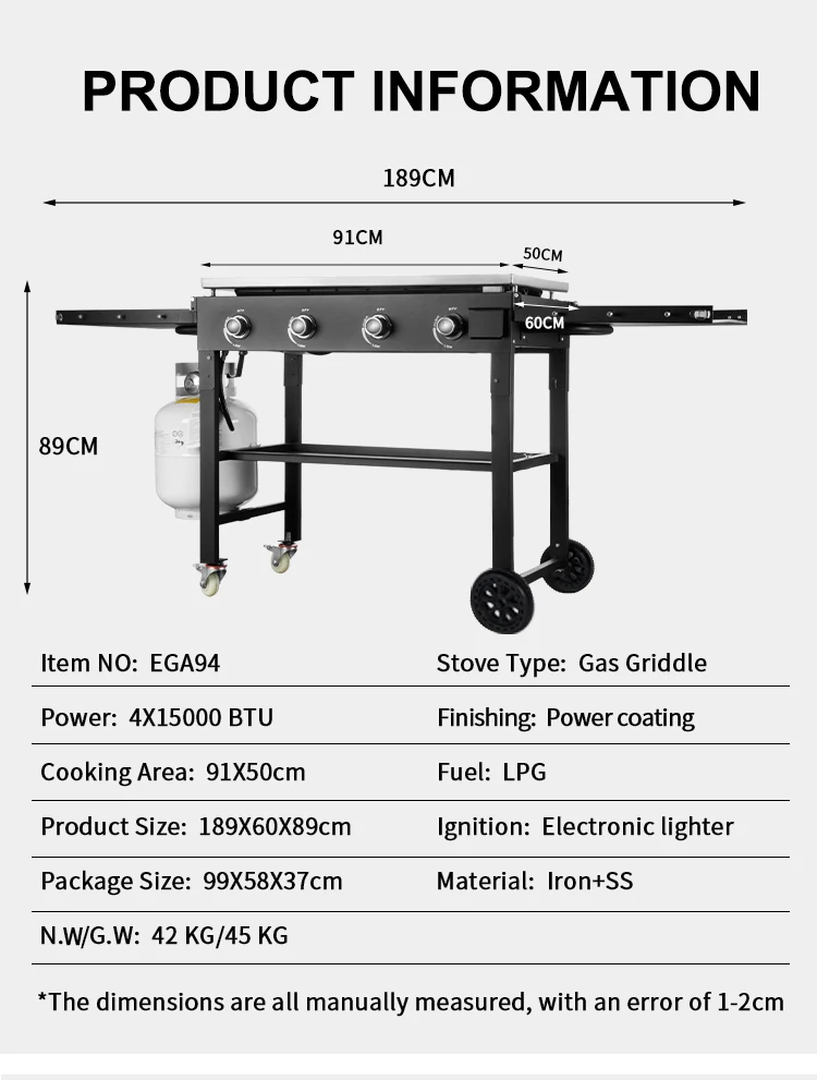 Factory New Outdoor Camping Grill Large Gas Grill Smokeless Barbecue ...