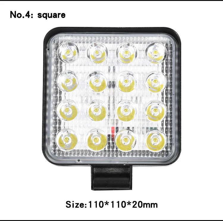 Automotive Parts Led Spotlight 12v24v Work Light Engineering Vehicle ...