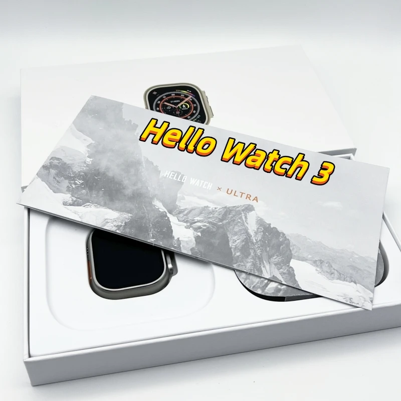 Hello Watch 3 Ultra Upgraded Gen 3 Smart Watch Ultra Series 8 ...