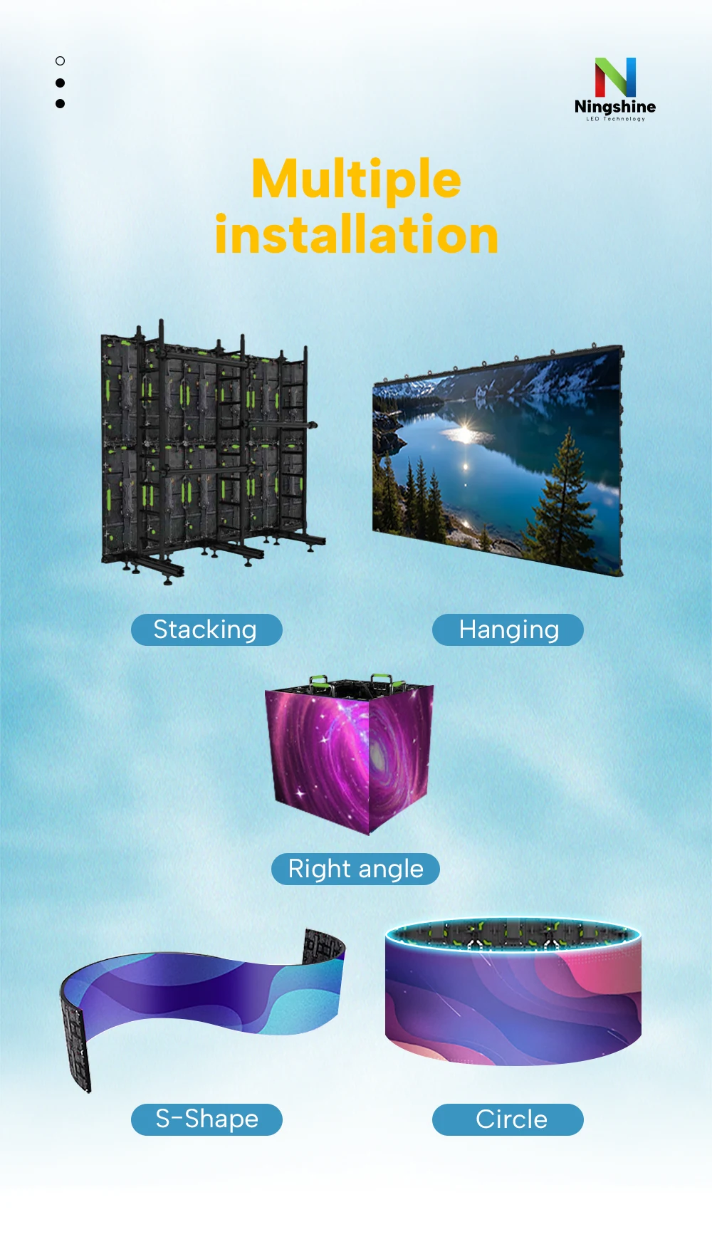 4K 8K Stage Indoor Video Wall UHD LED Display Panel Full Color Complete ...