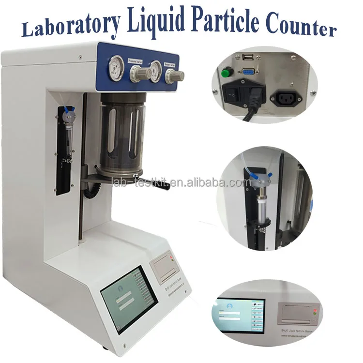 ISO 4406 Liquid Particle Counter for Oil Contamination Analysis