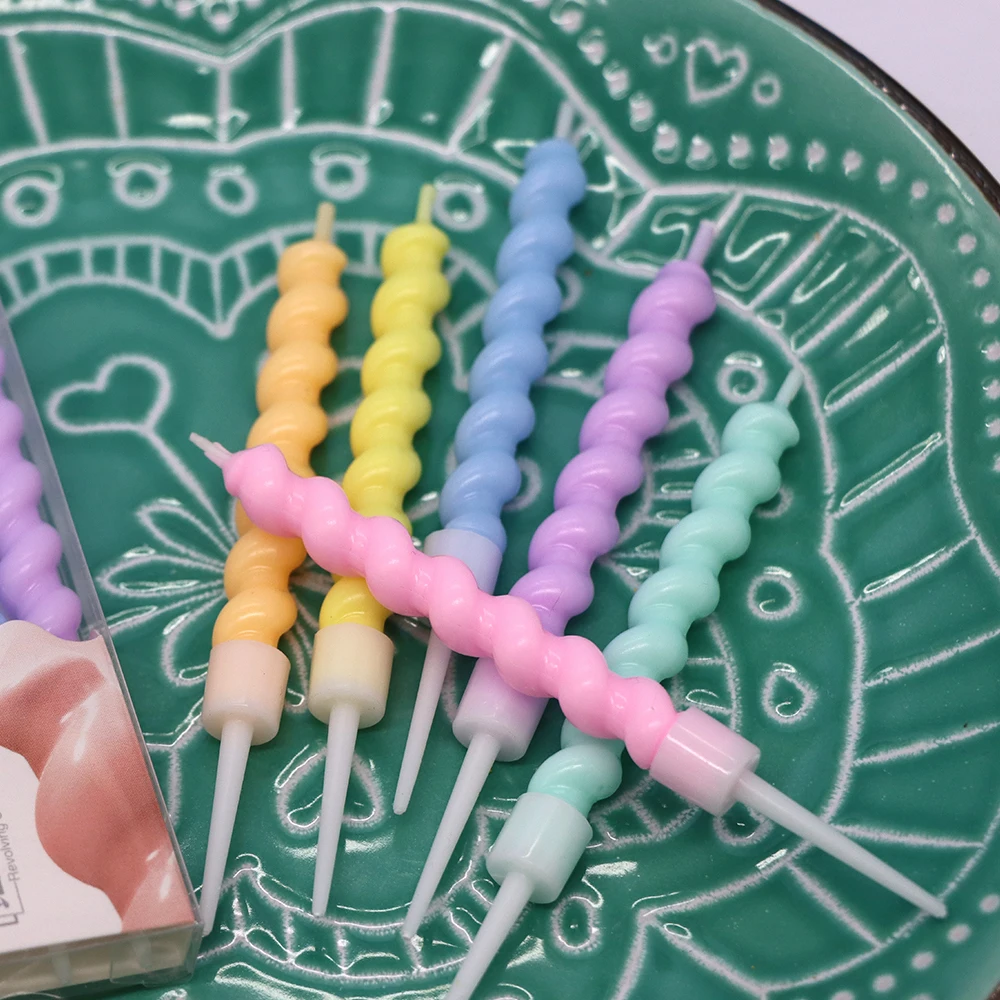 The Most Popular Macaron Curve Thread Cake Party Birthday Spiral Twist ...