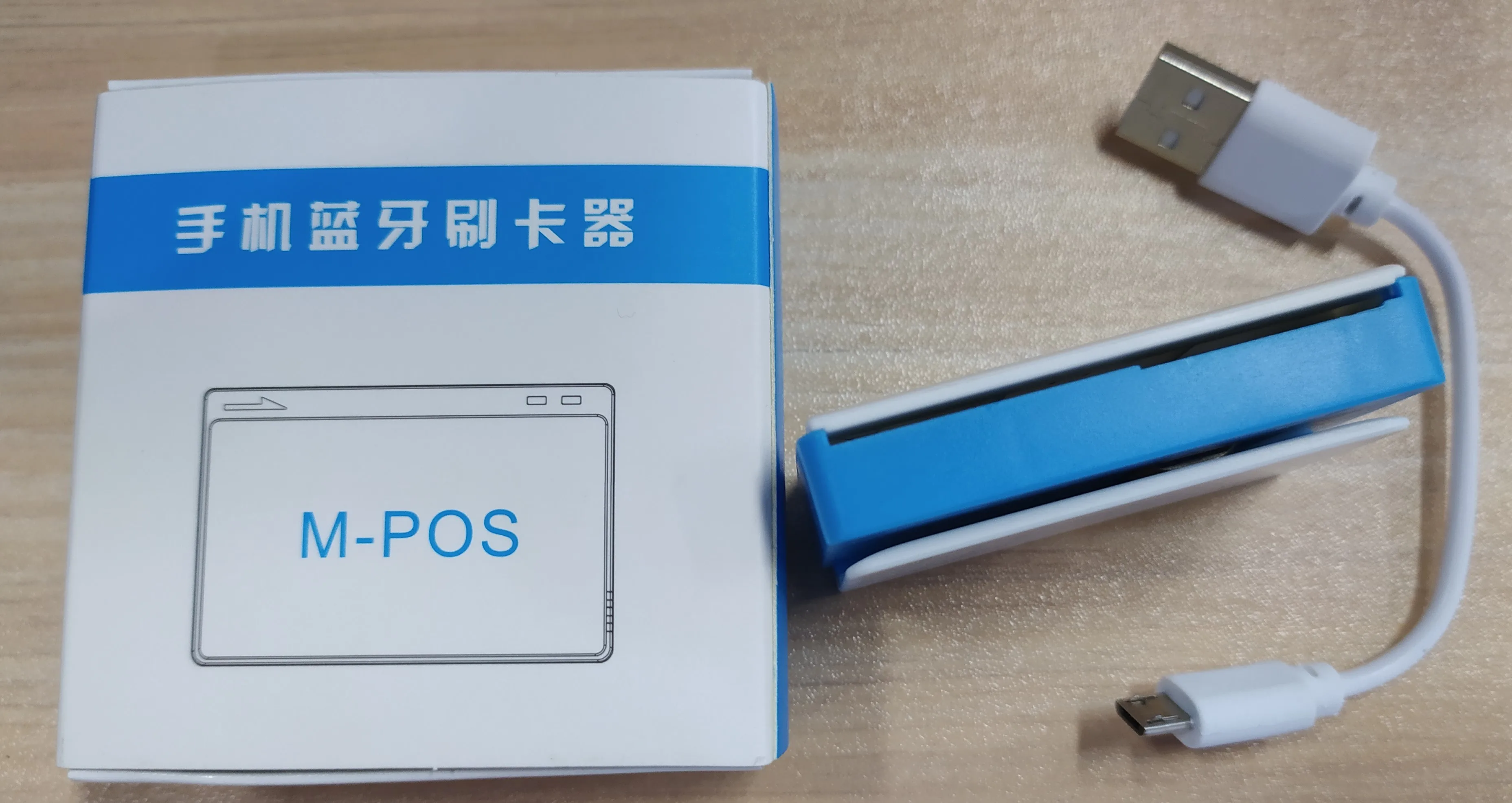 Portable Mobile Bluetooth Card Reader Zcs01 Wireless Magnetic Card ...