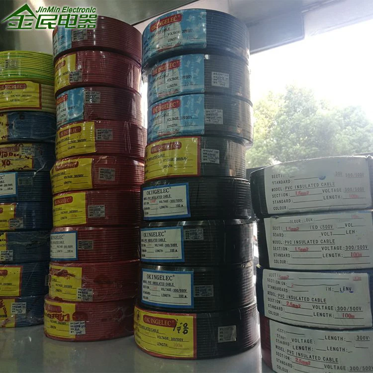 Ingelec 1,5mm 2,5mm 4mm 6mm 10mm Núcleo De Cobre De Pvc Cable Eléctrico ...