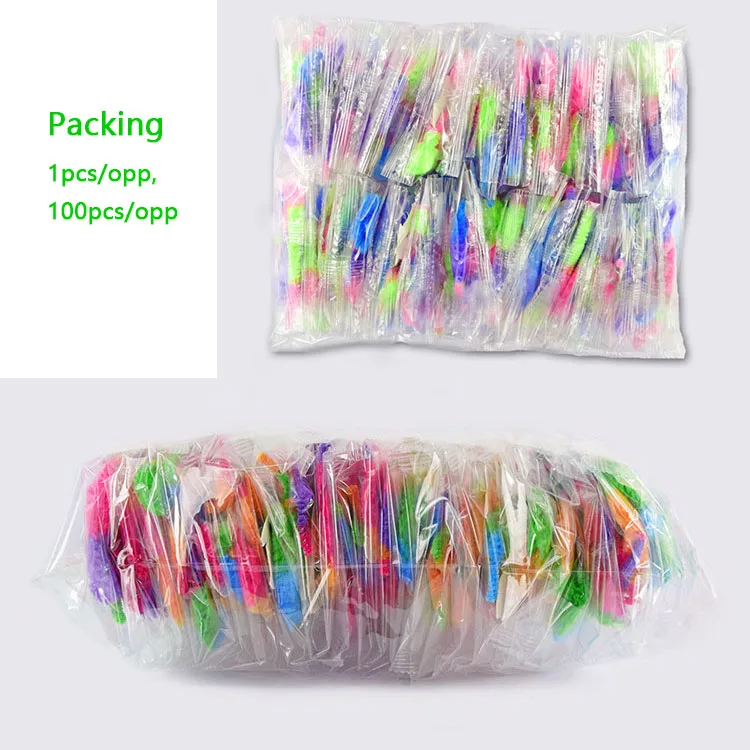 Classic Rainbow Color Magic Worm 23 Cm Fuzzy Twisty Worm Magic Trick ...