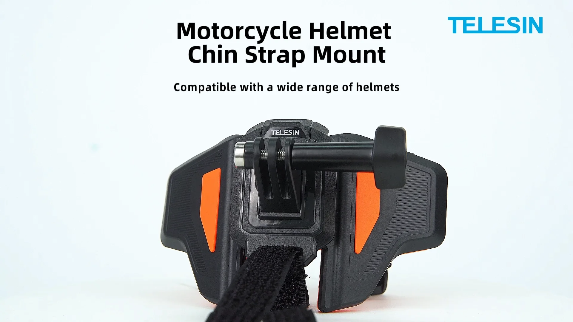 Telesin Helmet Chin Mount Camera Holder Adapter For Gopros And Dji ...