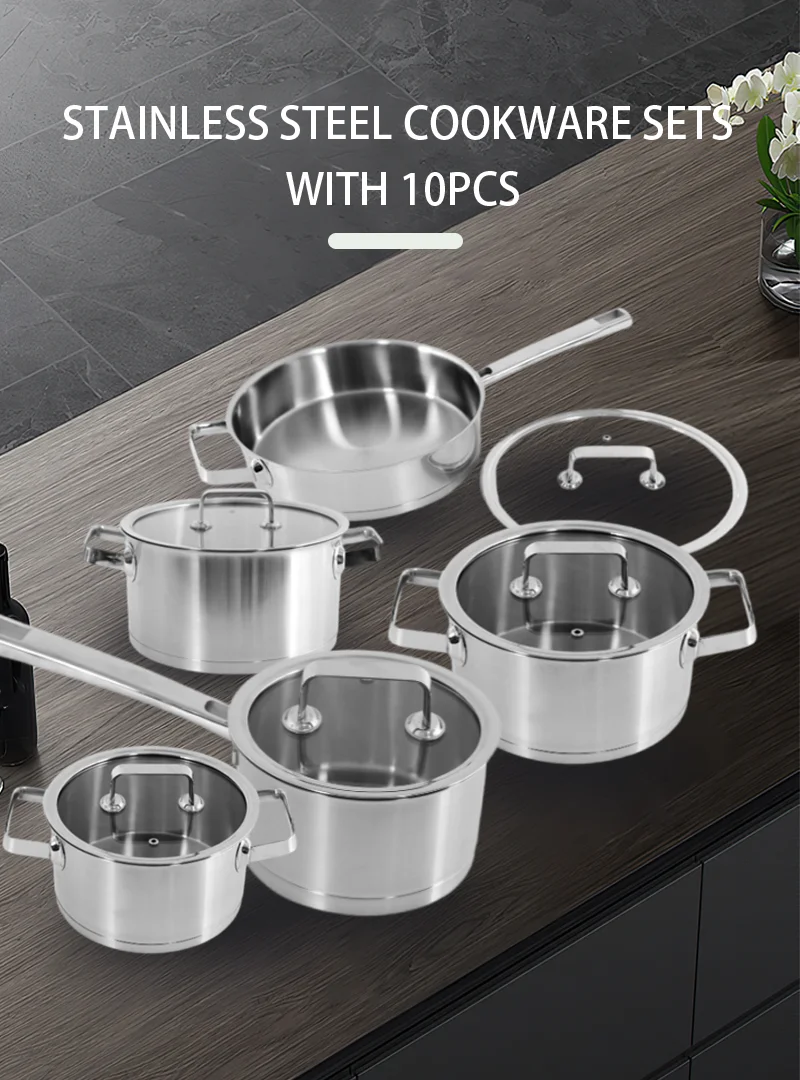 Custom Size Color Or Style Stainless Steel Non Stick Frying Pan Pots ...